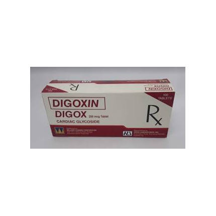 DIGOX DIGOXin 250mcg Tablet 1's price in the Philippines | MedsGo Pharmacy